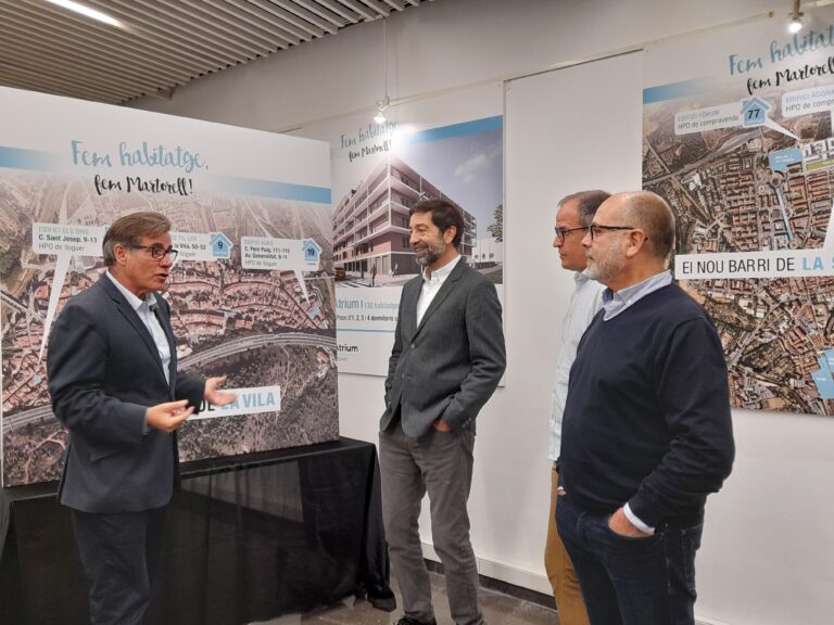 Martorell presenta les noves promocions amb 114 habitatges de protecció ...